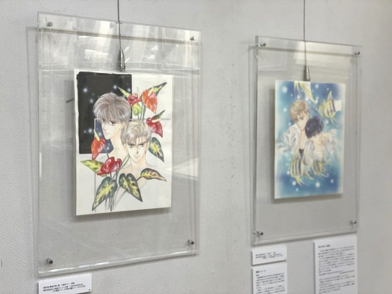 漫画家・あさぎり夕がBLを描き続けた理由を紐解くユニークな展覧会【明治大学 米沢嘉博記念図書館・現代マンガ図書館】 - Sfumart